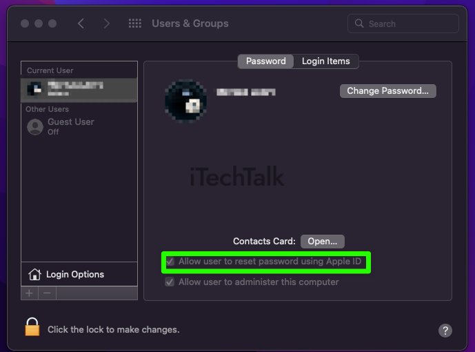How To Reset Admin Password On Mac With Terminal ITechTalk