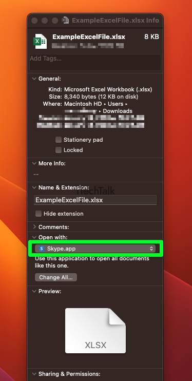 How To Make Excel Default On Mac