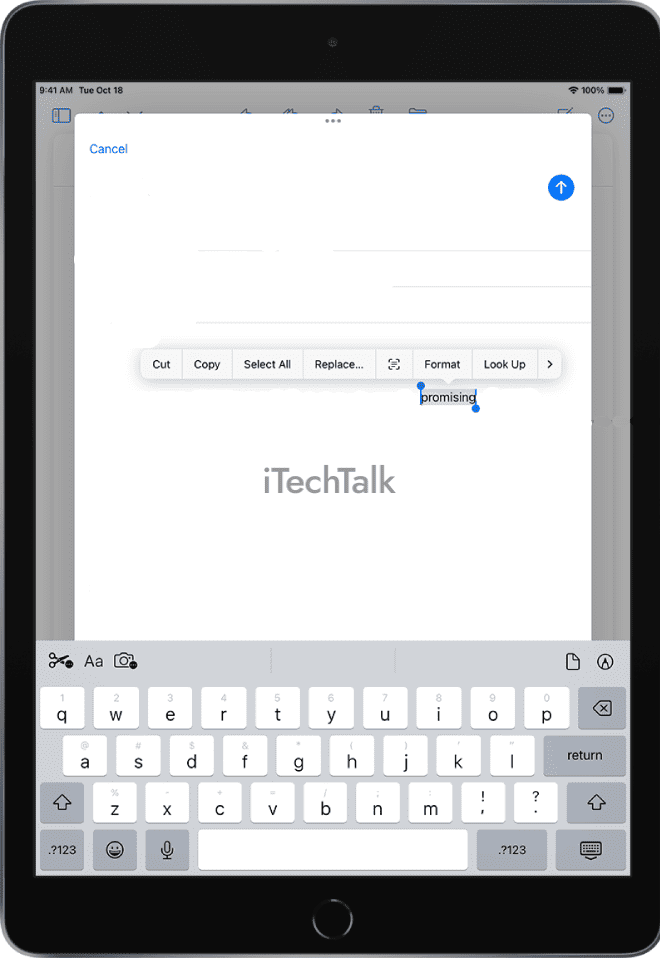 How To Copy And Paste On IPad ITechTalk How To Copy And Paste On IPad ITechTalk