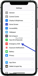How To Turn Off SOS On iPhone 13 – iTechTalk