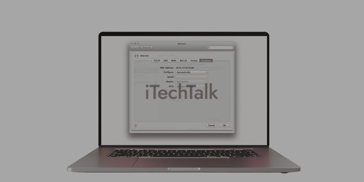 How To Find Mac Address On Mac