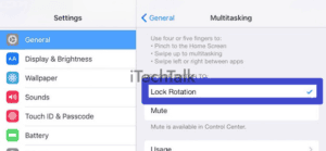 How To Rotate Screen On iPad – iTechTalk