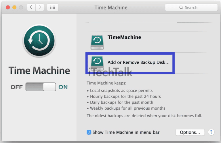 How To Turn Off Time Machine Mac – iTechTalk